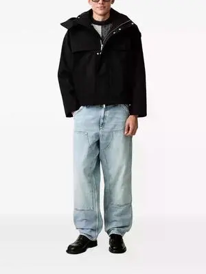 Barbour Patchwork Crew-neck Jumper