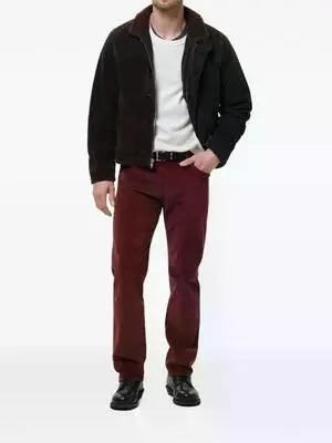 Citizens Of Humanity Elijah Velvet Trousers - Red