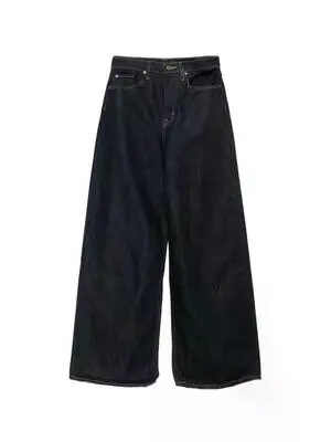 Ralph Lauren Contrast-stitching Wide-leg Jeans