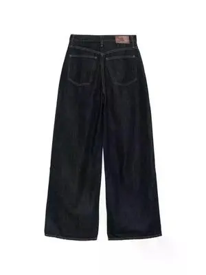 Ralph Lauren Contrast-stitching Wide-leg Jeans