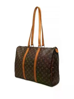 LOUIS VUITTON 1995 Monogram Sac Flanerie 45 Travel Bag - Brown
