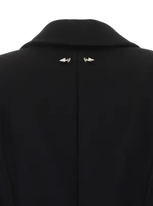 Patrizia Pepe Double-breasted Maxi Coat