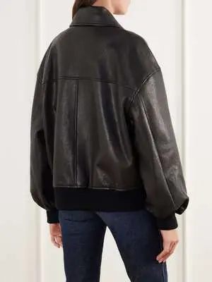Khaite Aimee Leather Jacket