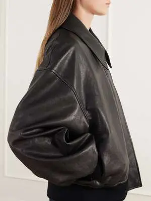 Khaite Aimee Leather Jacket