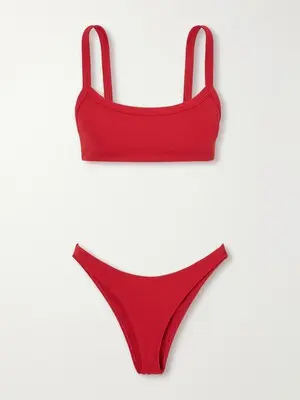 LIDO Undici Ribbed Bikini - Red