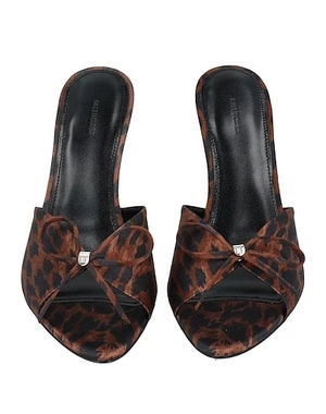 Balenciaga Leopard Print Slippers