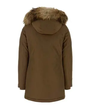 Woolrich Arctic Fur-trim Down Jacket