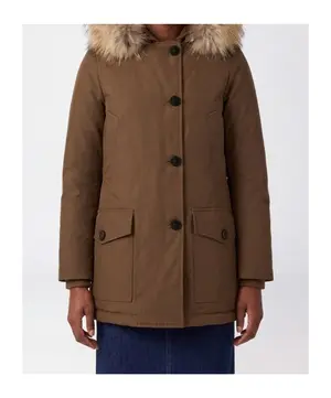 Woolrich Arctic Fur-trim Down Jacket