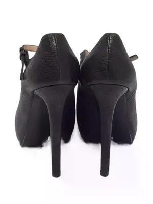 Bottega Veneta Mary Jane Platform Leather Pumps
