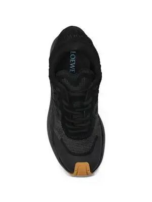 Loewe Pogo Sneakers In Technical Knit And Suede