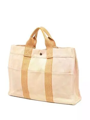 Hermès 1990-2000 Canvas Fourre Tout Mm Tote Bag
