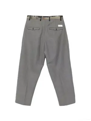 NINE:INTHE:MORNING Pleated Tapered Trousers