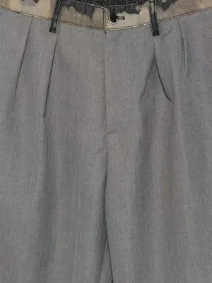 NINE:INTHE:MORNING Pleated Tapered Trousers