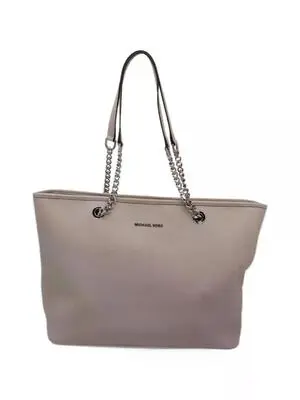 Michael Kors Jet Set Chain-link Tote Bag - Neutrals