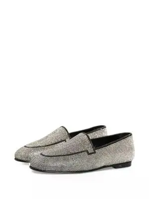 Dolce & Gabbana Crystal-embellished Loafers