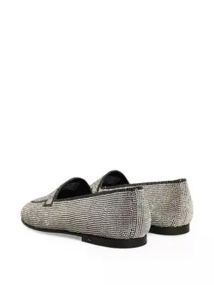 Dolce & Gabbana Crystal-embellished Loafers