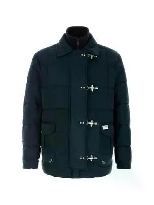 FAY 4 Ganci Archive Quilted Jacket - Blue
