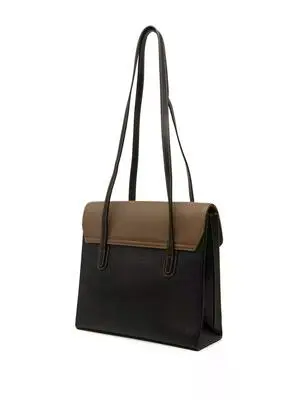 Loewe 20th Century Bicolor Leather Velazquez Twist Shoulder Bag