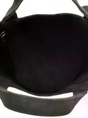 Balenciaga 2020 Canvas Wave Bucket Bag Xs Satchel