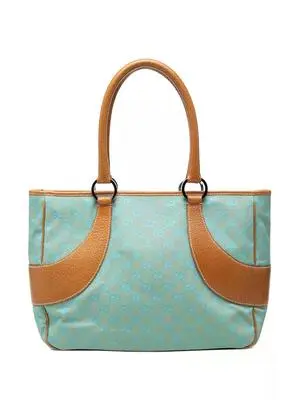 Gucci 2000-2015 Gg Canvas Tote Bag - Blue