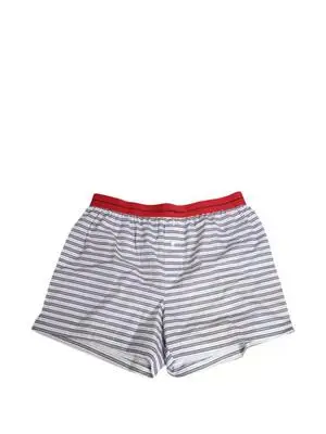 Dolce & Gabbana Striped Logo-waistband Boxers - White