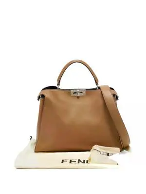 Fendi Peekaboo Essentially Top Tote Bag
