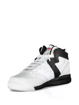 FILA M-squad Perforated Panelled High-top Sneakers