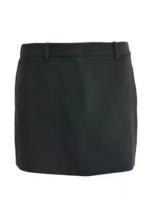 Theory Mini Trouser Skirt - Black