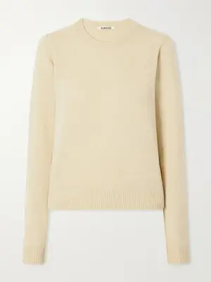 Auralee Cashmere Sweater - Neutrals