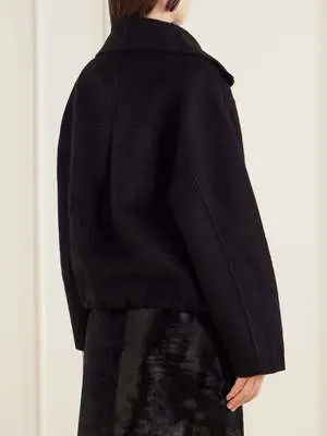 ALMADA Lindy Brushed Wool-felt Jacket