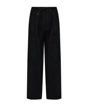 JUUN.J Drawstring Casual Pants - Black