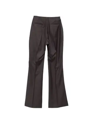 THE FRANKIE SHOP Glen-plaid Pleated Trousers
