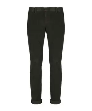 DONDUP Slim Corduroy Pants - Black