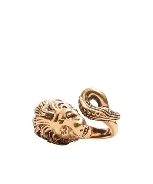 Valentino Garavani Zoomorphe Metal Ring - Yellow