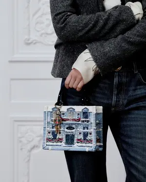 Dior Mini Book Tote With Strap
