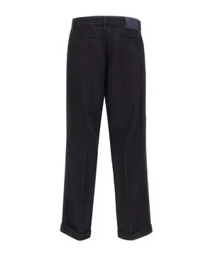 PT TORINO Louis Pleated Cuffed Jeans