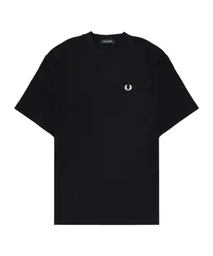 Fred Perry Pocket Logo T-shirt - Black