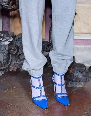 Valentino Garavani Rockstud Kidskin Pumps 100mm