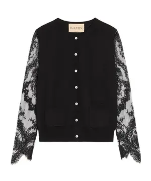 Valentino Garavani Long-sleeve Knit Top