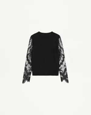 Valentino Garavani Long-sleeve Knit Top