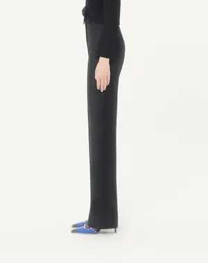 Valentino Garavani Soft Sheen Wool Trousers
