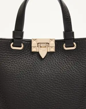 Valentino Garavani Rockstud Mini Bag In Grainy Calfskin