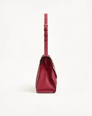 Valentino Garavani Rockstud Maxxing Medium Shoulder Bag - Red