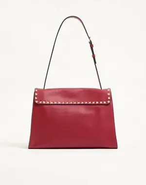 Valentino Garavani Rockstud Maxxing Medium Shoulder Bag - Red