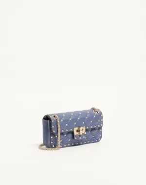 Valentino Garavani Rockstud Spike Small Shoulder Bag In Kidskin
