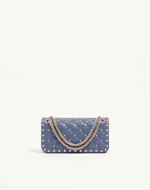 Valentino Garavani Rockstud Spike Small Shoulder Bag In Kidskin