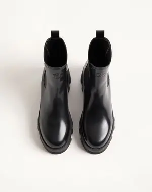 Valentino Garavani Round-toe Short Boots