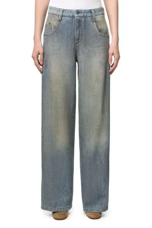 Ermanno Scervino Wide-leg Denim Trousers
