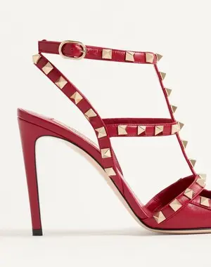 Valentino Garavani Rockstud Kidskin Pumps 100mm