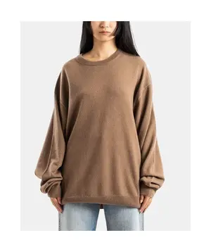 Extreme Cashmere Crew-neck Sweater - Camel